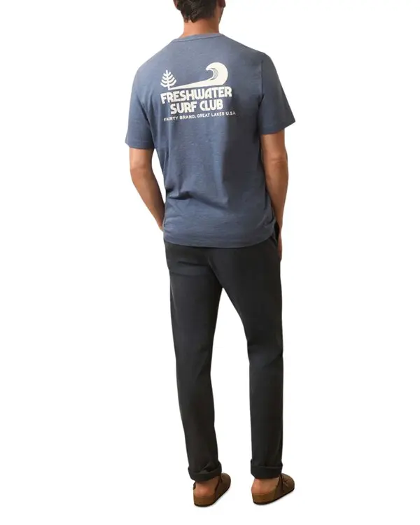Faherty Brand Sunwashed Graphic Tee