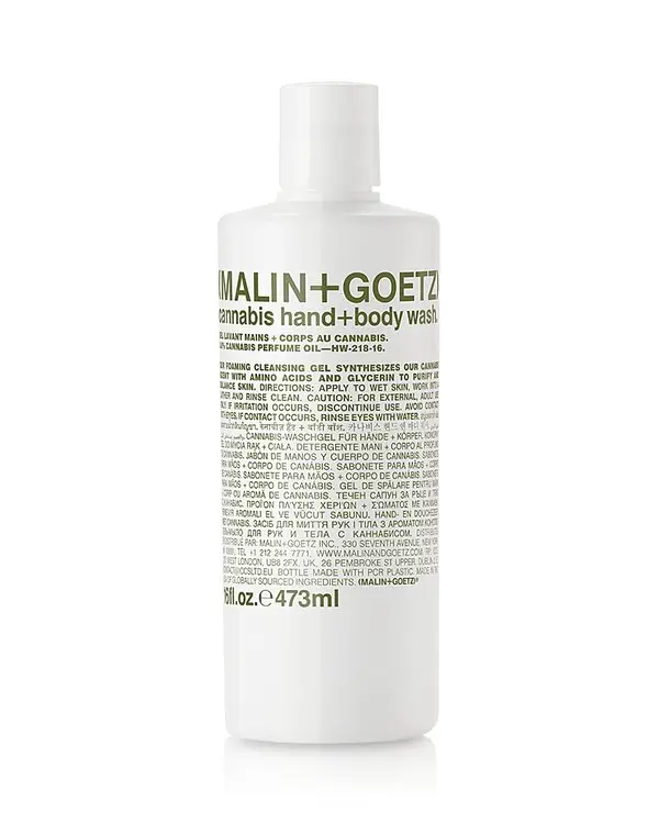 MALIN+GOETZ Cannabis Hand + Body Wash 16 Oz - No Color
