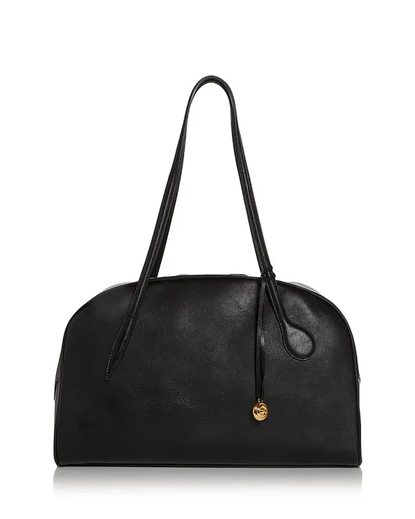 LIFFNER Leather Bowling Bag