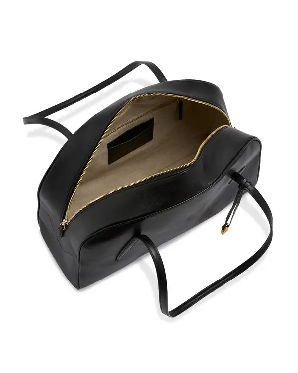LIFFNER Leather Bowling Bag