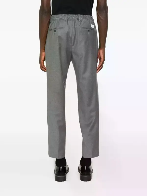 MANUEL RITZ Drawstring Straight-leg Trousers