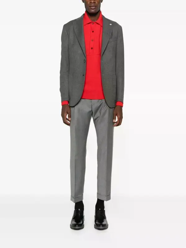 MANUEL RITZ Pleated Wool Trousers