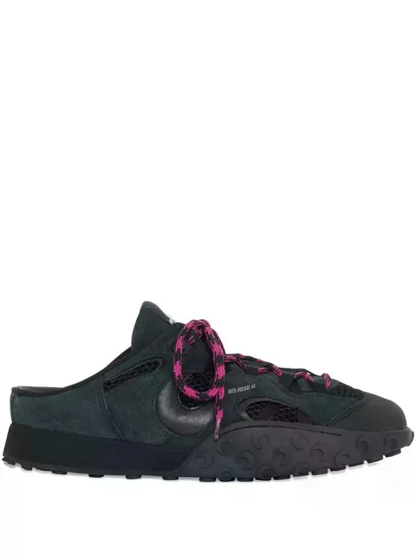 MARINE SERRE Laces Detail Mules