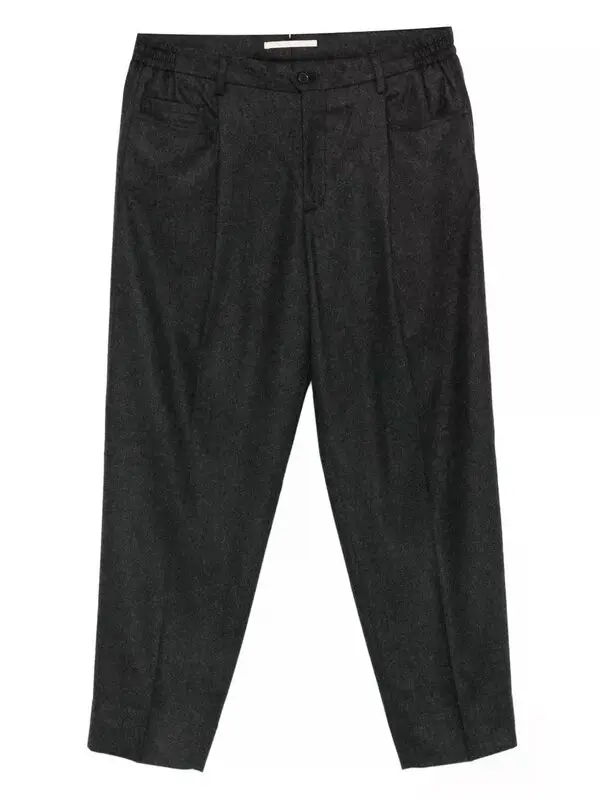 BRIGLIA 1949 Pleated Tailored Trousers - Grey