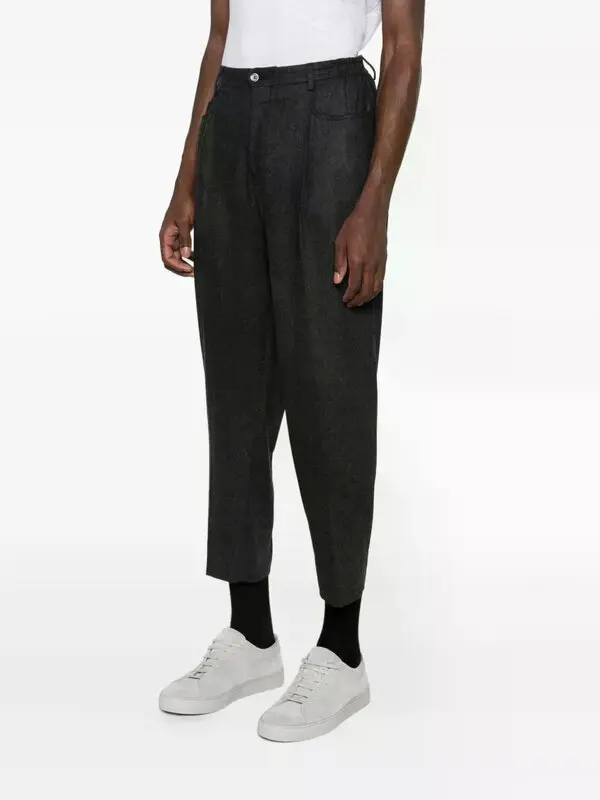 BRIGLIA 1949 Pleated Tailored Trousers - Grey