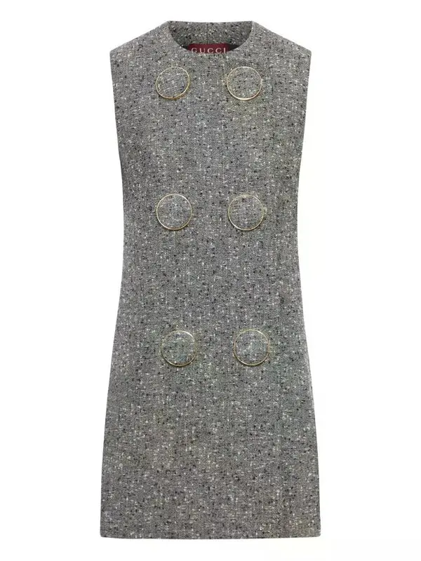 slim fit dress slacks Gucci 2020 S/S Metallic Jersey Gown – Recess main image 1