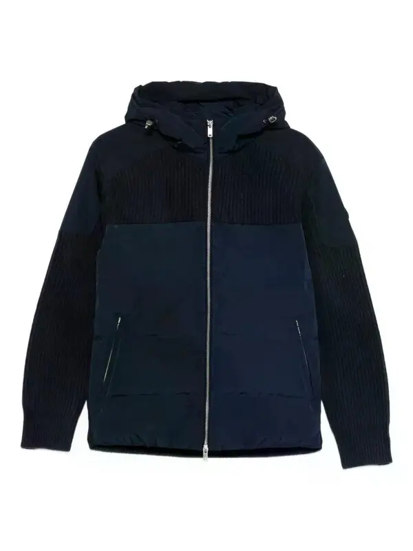 Moose Knuckles Hooded Zip-up Jacket