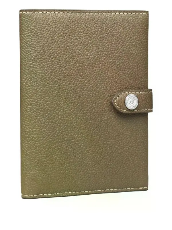 Tory Burch Button Leather Passport Case