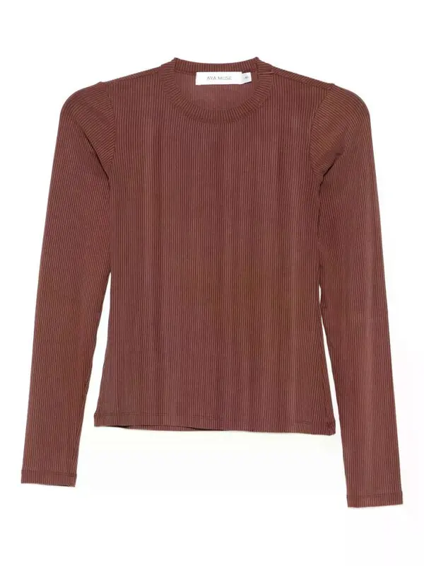 AYA MUSE Fine-ribbed T-shirt