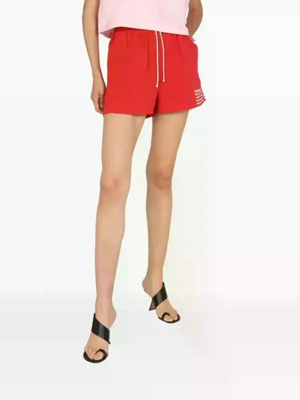 DEPARTMENT 5 Drawstring Frayed-edge Shorts