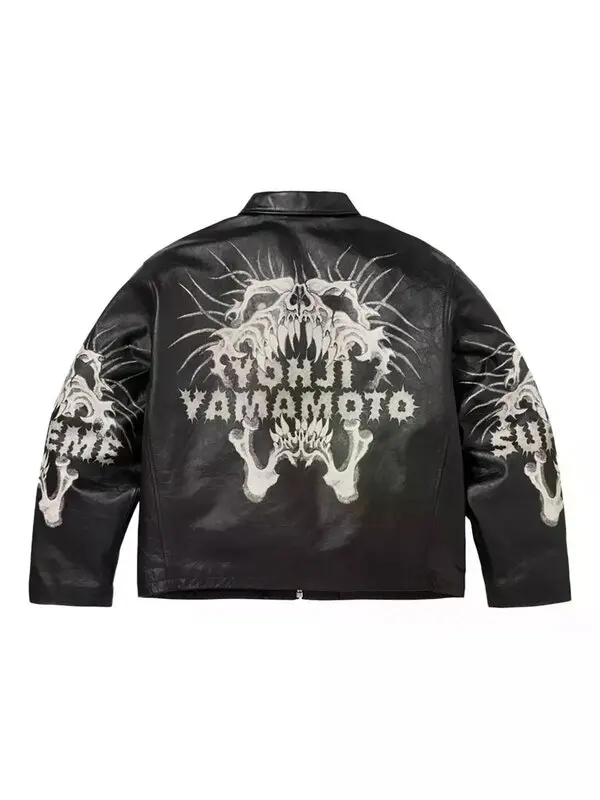 Supreme X Yohji Yamamoto Leather Jacket