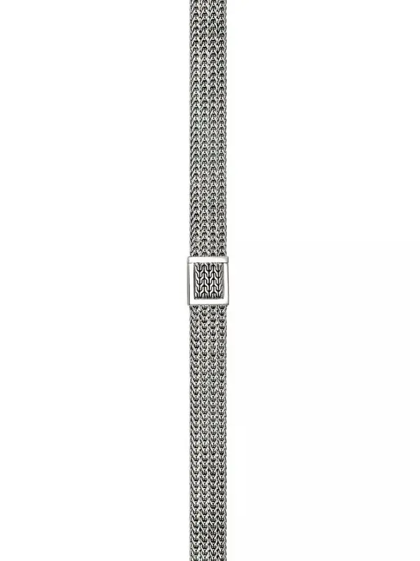 John Hardy Sterling Icon Link Diamond Chain Necklace