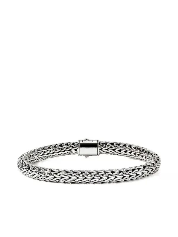 John Hardy Sterling Icon Diamond Bracelet