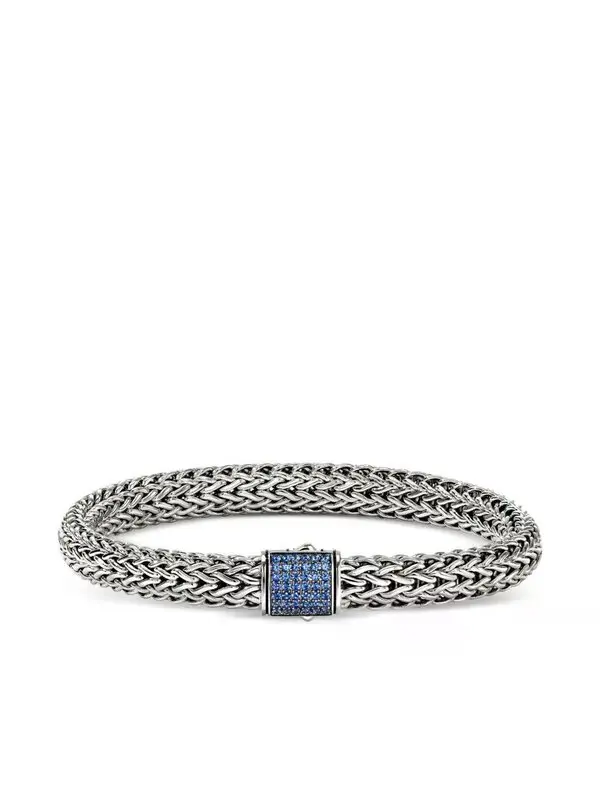 John Hardy Sterling Icon Sapphire Bracelet - Silver