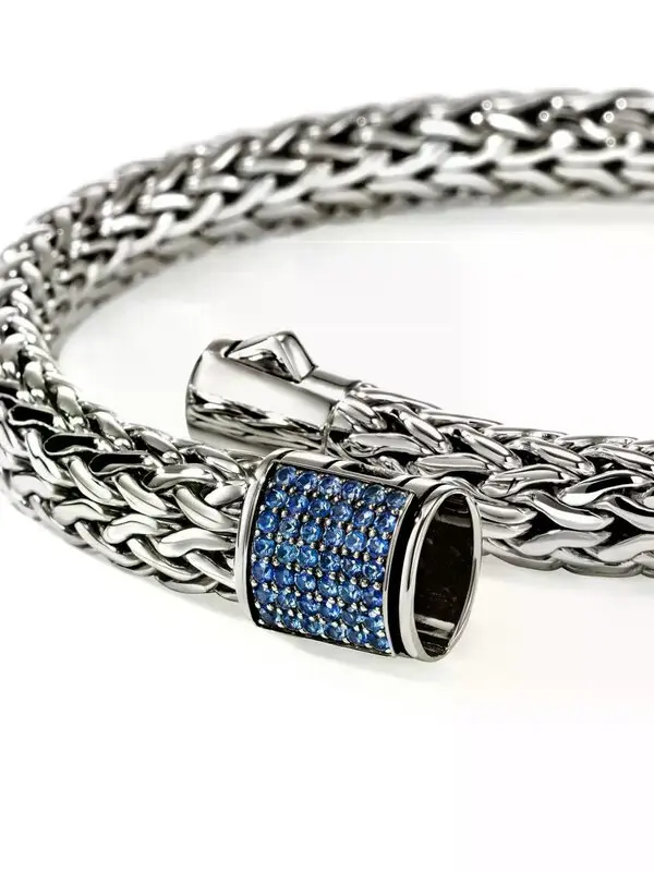 John Hardy Sterling Icon Sapphire Bracelet - Silver