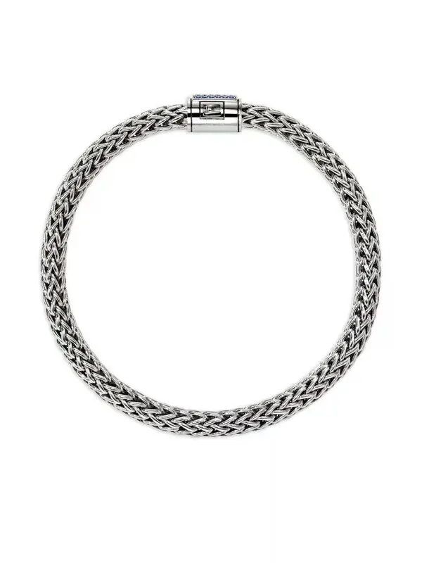 John Hardy Sterling Icon Sapphire Bracelet - Silver