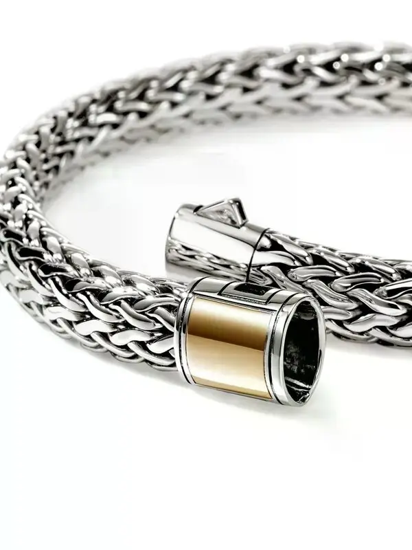 John Hardy 14k Yellow Gold And Sterling Icon Bracelet - Silver