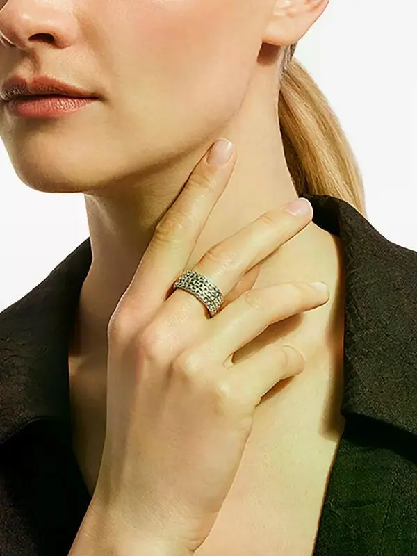 John Hardy Icon Link Ring - Silver