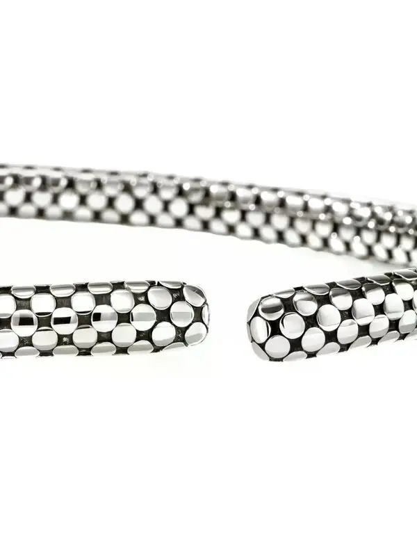 John Hardy Sterling Dot Collar Necklace - Silver