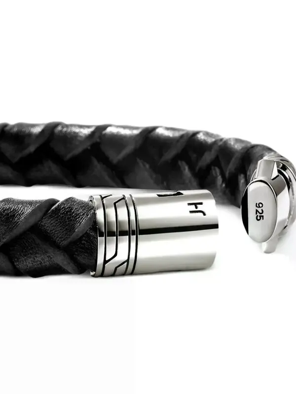 John Hardy Braided Leather Bracelet