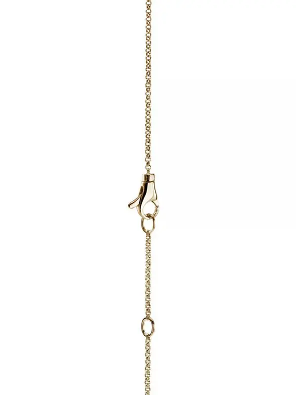 John Hardy 14k Yellow Star Of David Diamond Necklace