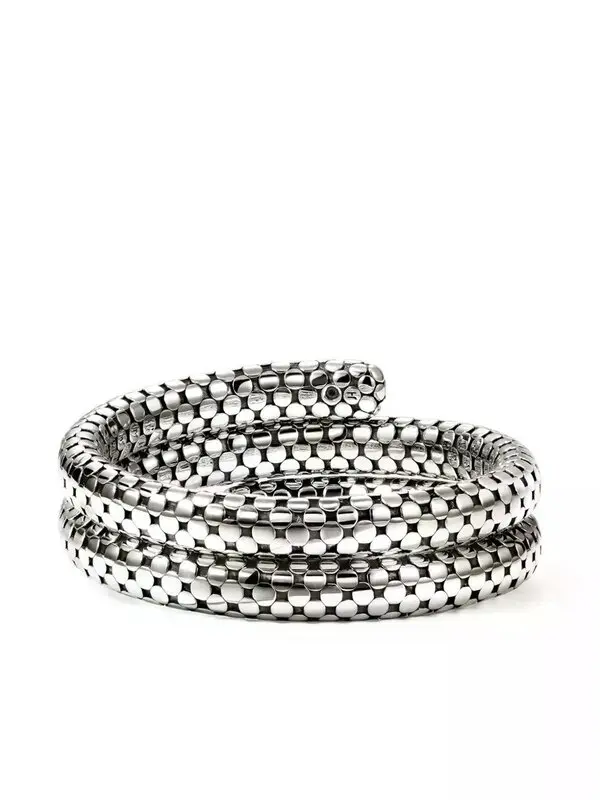 John Hardy Sterling Dot Coil Bracelet