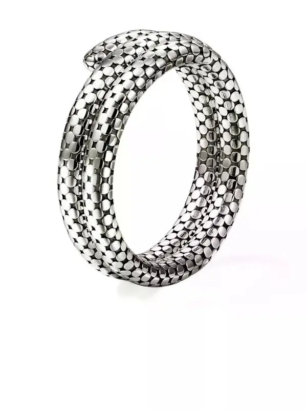 John Hardy Sterling Dot Coil Bracelet