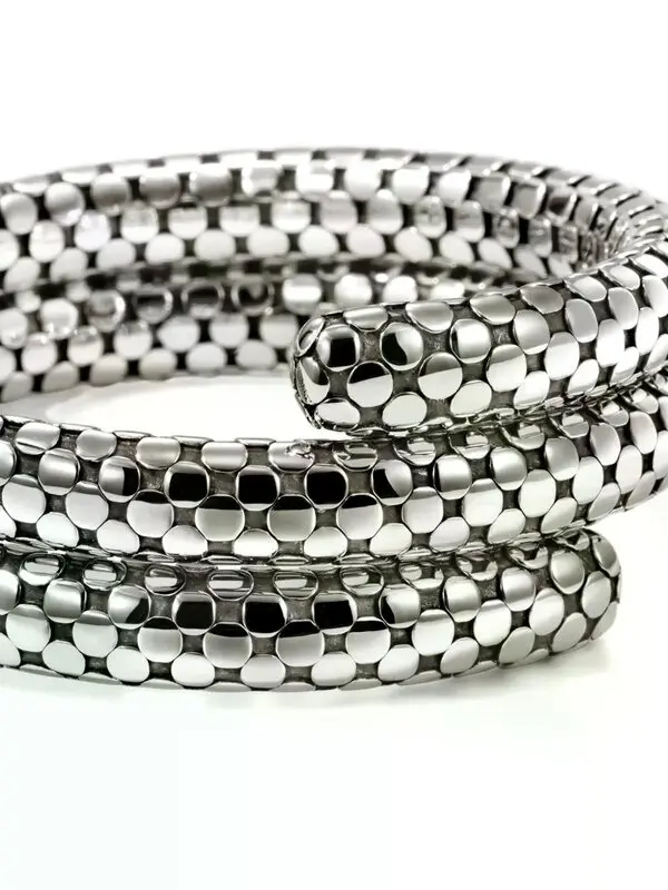 John Hardy Sterling Dot Coil Bracelet