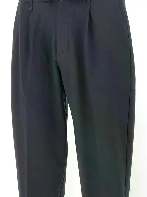 BOSS Tapered-fit Trousers In Water-repellent Stretch Fabric - Blue