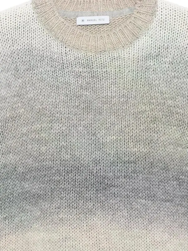 MANUEL RITZ Ombré-effect Sweater