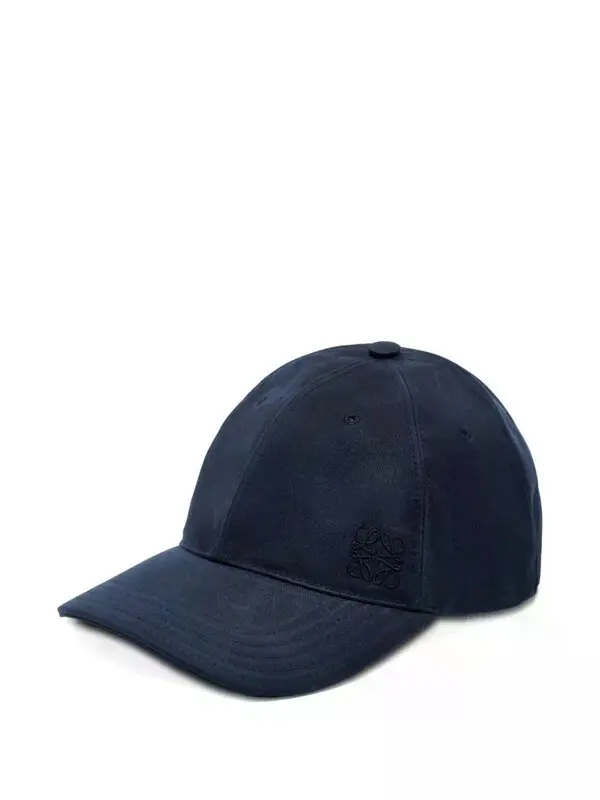 Loewe Anagram-embroidered Baseball Cap - Blue