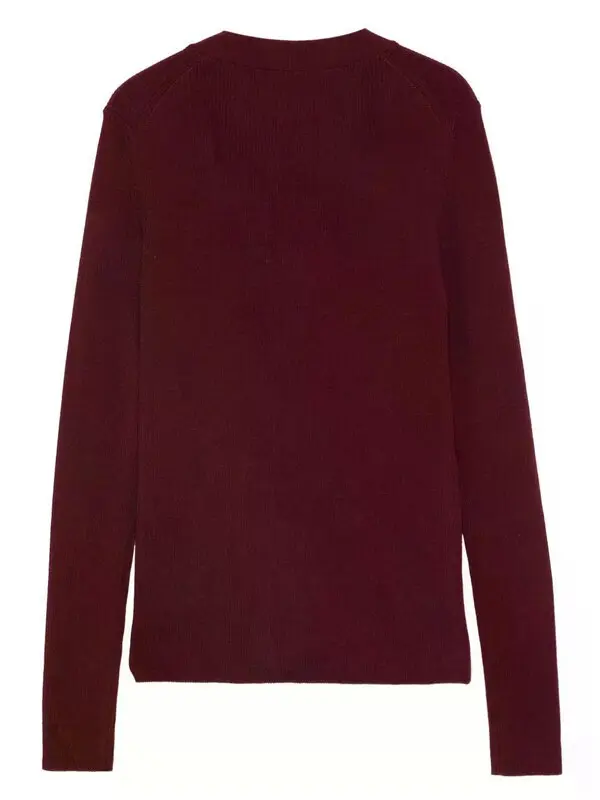Rochas Logo-appliqué Cardigan