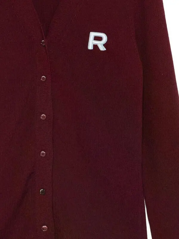 Rochas Logo-appliqué Cardigan
