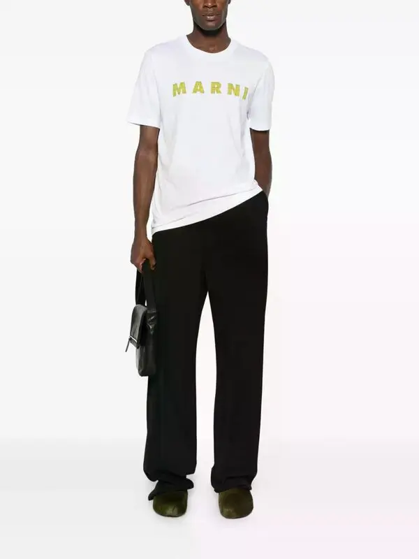 Marni Logo-print T-shirt - White