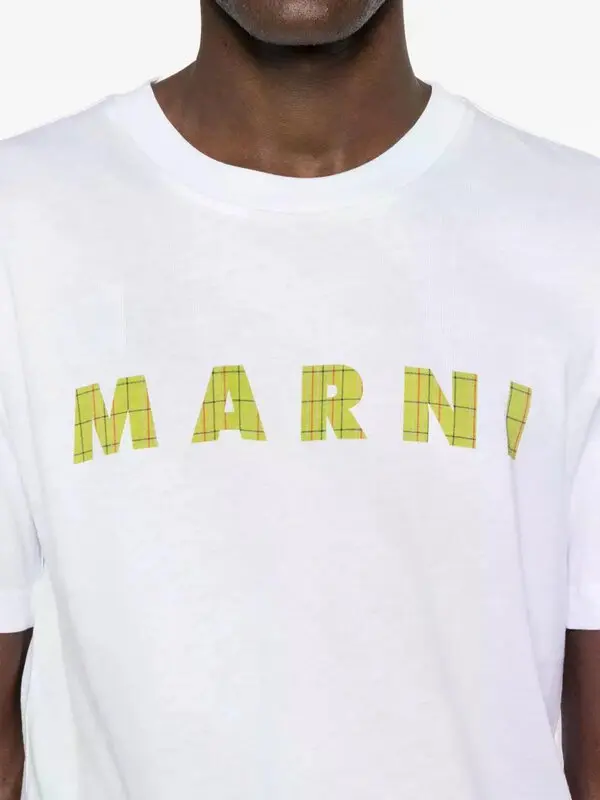 Marni Logo-print T-shirt - White