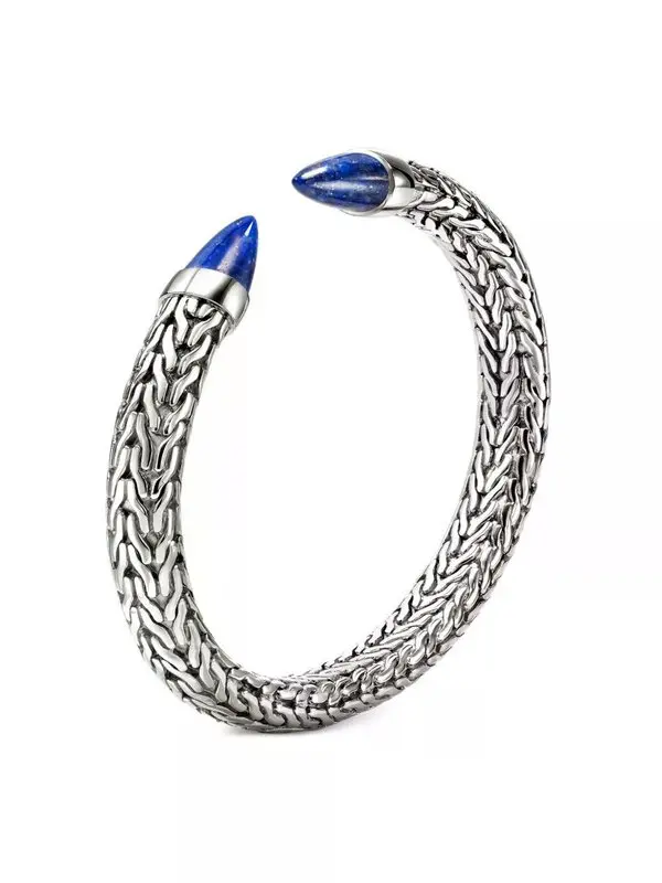 John Hardy Sterling Spear Lapis Lazuli Bracelet