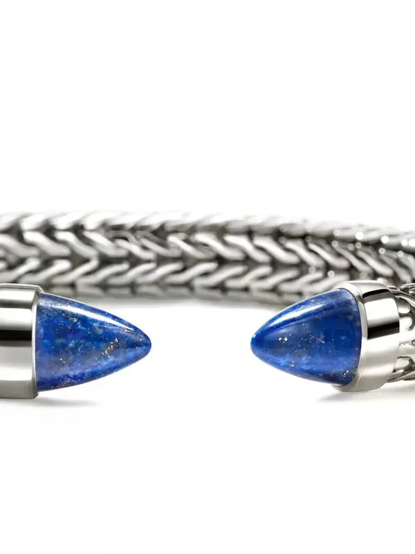 John Hardy Sterling Spear Lapis Lazuli Bracelet