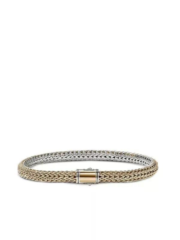 John Hardy 14k Yellow Gold And Sterling Icon Bracelet - Silver