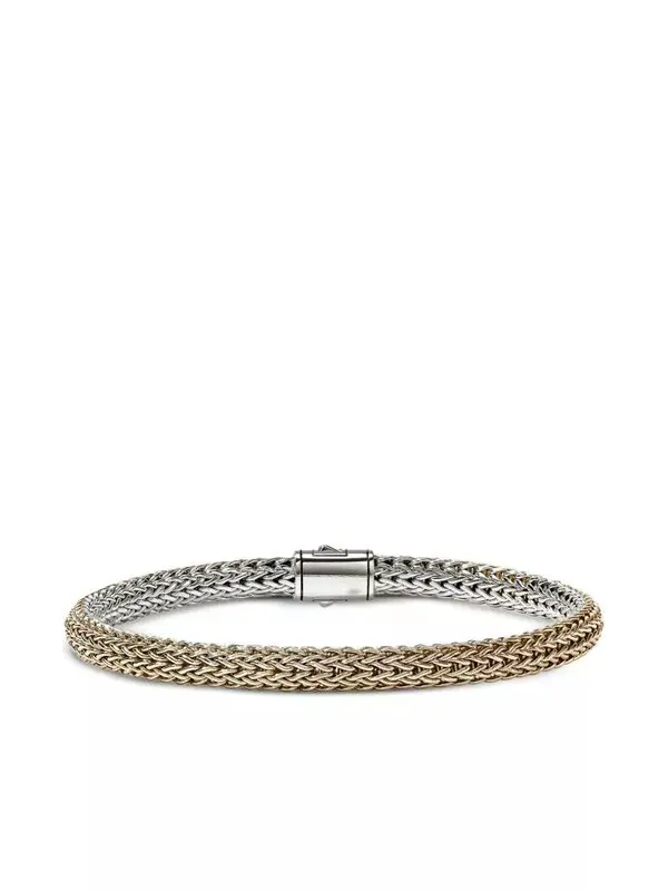 John Hardy 14k Yellow Gold And Sterling Icon Bracelet - Silver