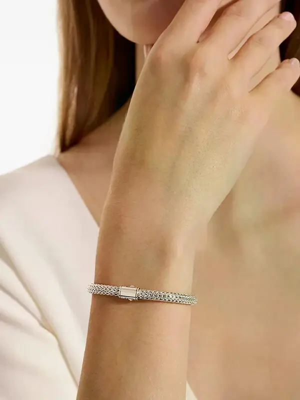 John Hardy 14k Yellow Gold And Sterling Icon Bracelet - Silver