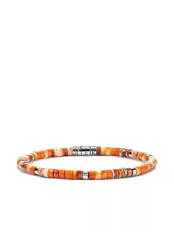 John Hardy Sterling Heishi Bead Bracelet