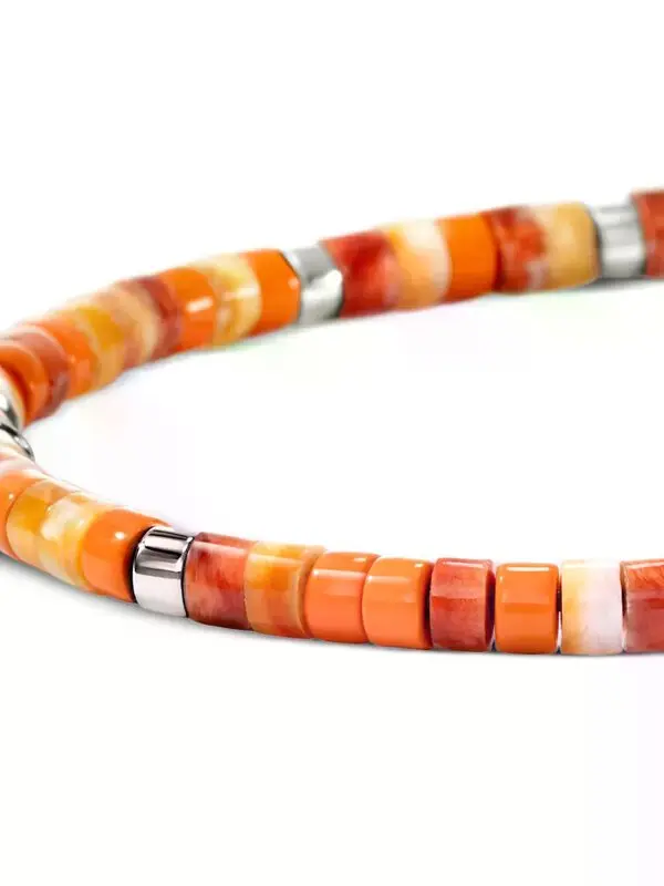 John Hardy Sterling Heishi Bead Bracelet