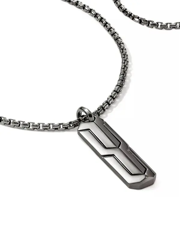 John Hardy Icon Tag Pendant Necklace