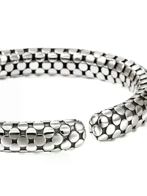 John Hardy Sterling Dot Flex Cuff Bracelet
