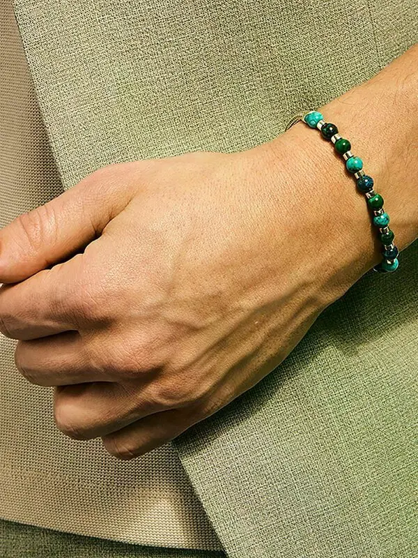John Hardy Sterling Beaded Bracelet - Silver