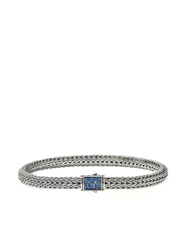 John Hardy Sterling Icon Sapphire Bracelet - Silver