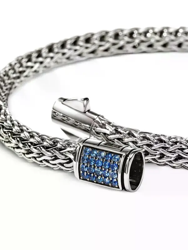 John Hardy Sterling Icon Sapphire Bracelet - Silver