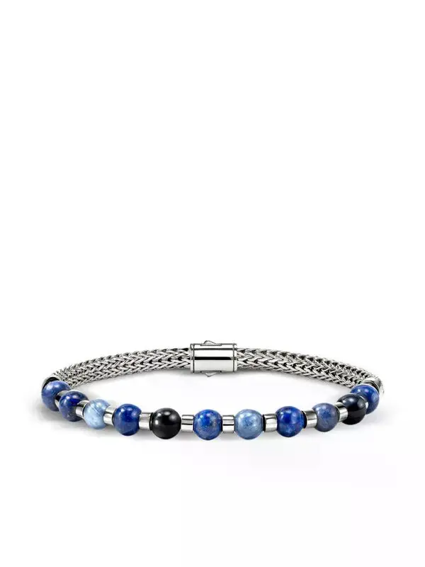 John Hardy Sterling Beaded Bracelet - Silver