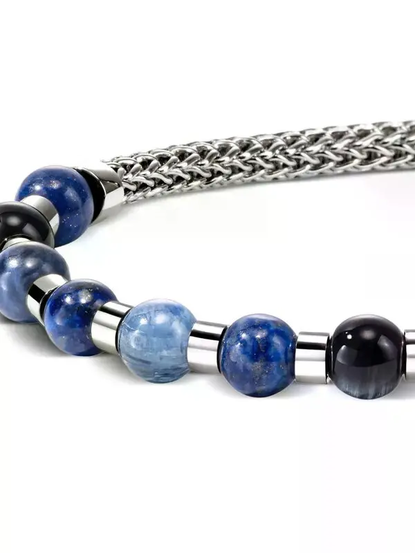 John Hardy Sterling Beaded Bracelet - Silver