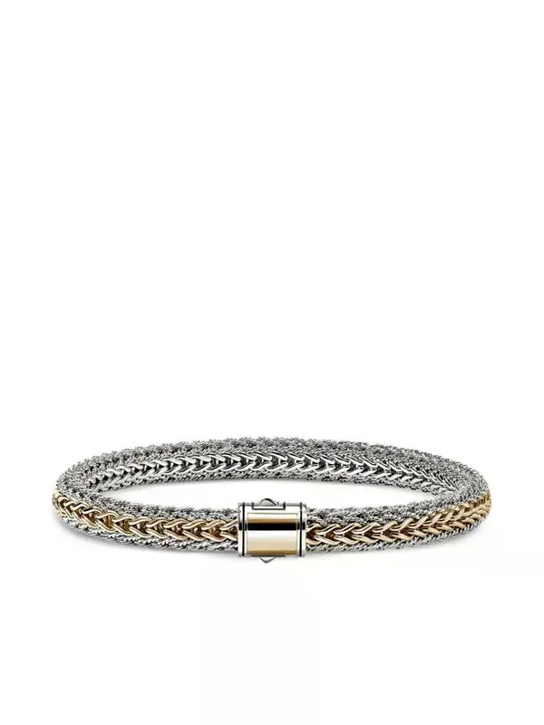 John Hardy 14k Yellow Gold And Sterling Icon Bracelet - Silver